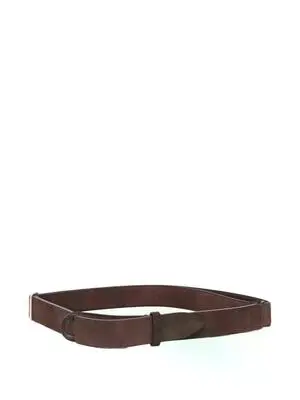 ORTIGNI Leather Belt - Brown