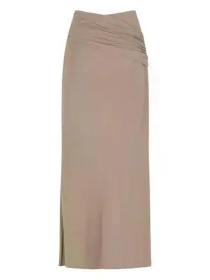 Christopher Esber Aiba Draped Maxi Skirt