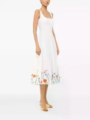 Staud Wells Midi Dress
