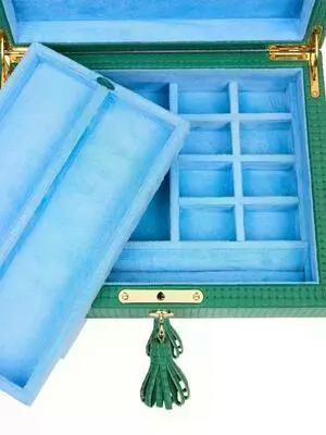 RAPPORT LONDON Charlotte Jewellery Box - Green