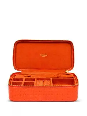RAPPORT LONDON Charlotte Jewellery Case - Orange