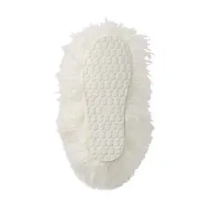 SKIMS Faux Fur Shaggy Boots - Marble