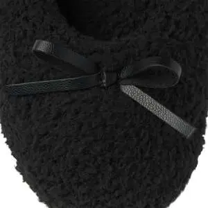 SKIMS Cozy Ballet Slippers - Onyx