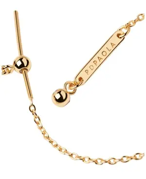 PDPAOLA Charms Chain Necklace - Gold