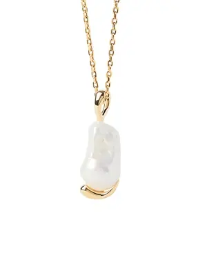 PDPAOLA La Perla Pendant Necklace - Gold