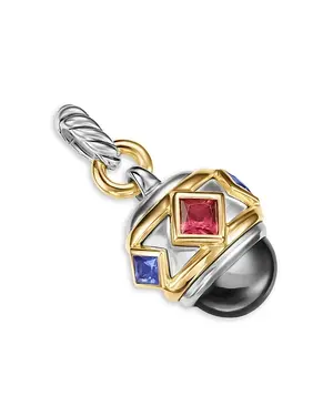 David Yurman Renaissance Amulet - Silver/gold