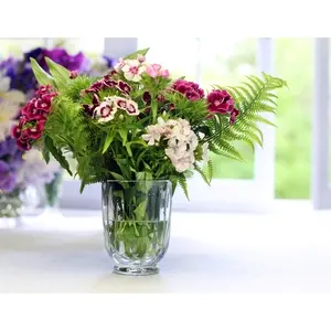 WILLIAM YEOWARD CRYSTAL Iris Vase, 6