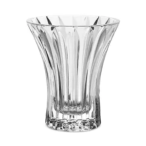 WILLIAM YEOWARD CRYSTAL Iris Vase, 4.75 - Clear
