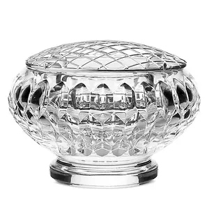 WILLIAM YEOWARD CRYSTAL Merle Rose Bowl For Flower Display - Clear