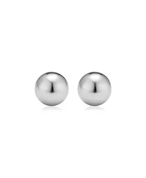 ORADINA Sterling Ball Stud Earrings - Silver