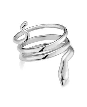 ORADINA Sterling Snake Wrap Ring