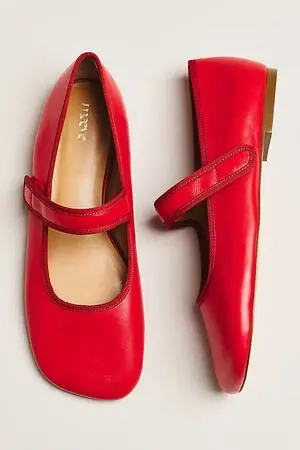 Slip On Mary Jane Flats
