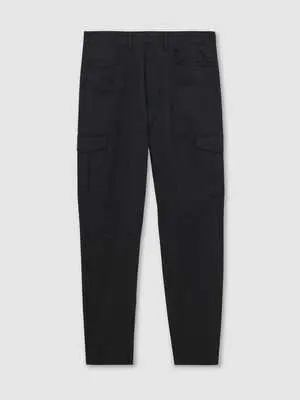 REISS Robinson Cotton-lyocell Cargo Trousers