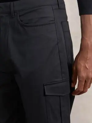 REISS Robinson Cotton-lyocell Cargo Trousers