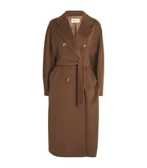 Max Mara Wool And Cashmere Belted Coat