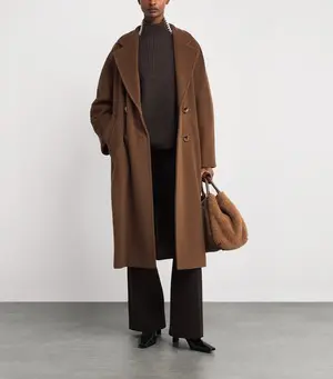 Max Mara Wool And Cashmere Belted Coat
