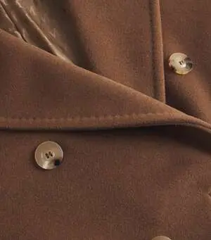 Max Mara Wool And Cashmere Belted Coat