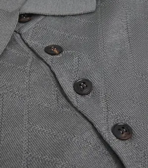 Pal Zileri Wool Long-sleeved Polo Shirt