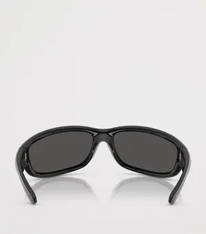 Ray-ban Nylon Ultra Wrap Next Generation Square Sunglasses