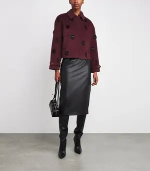 Simkhai Wool-blend Katya Jacket - Red
