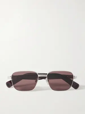 Cartier Première De D-frame Sunglasses - Silver