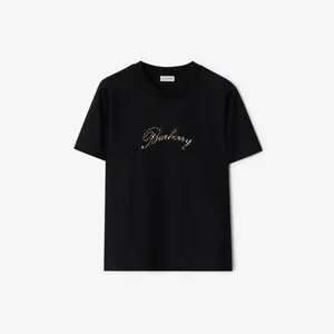 Women's Burberry Black T-shirts