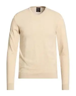 Crossley Lightweight Mélange Cashmere Crewneck Sweater - White