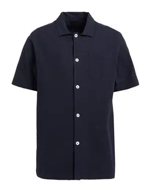 OUT/FIT Shirt Size Cotton, Elastane - Navy