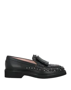 ROGER VIVIER Leather Loafers With Studs