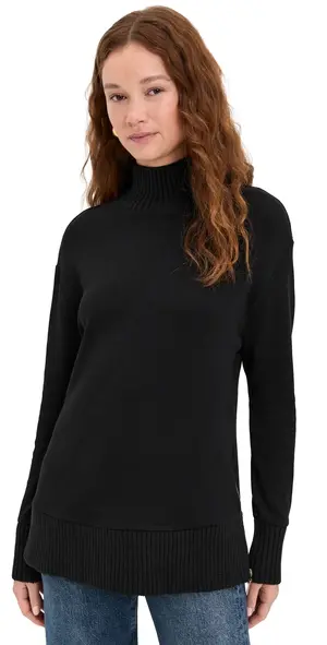 Z Supply Sable Ribbed Sweatshirt