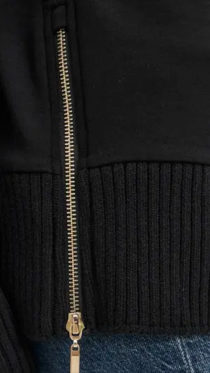 Z Supply Sable Ribbed Sweatshirt