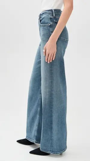 Citizens Of Humanity Lyra Long Wide-leg Jeans - Cooper