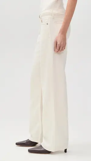 Rag & Bone Featherweight Cam Full Straight Jeans