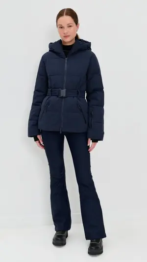 HALFDAYS Emma Soft Shell Ski Pants - Navy