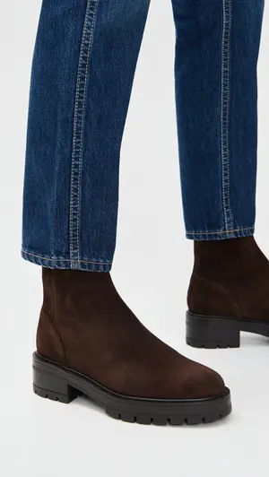 AQUAZZURA Saint Honore Combat Booties