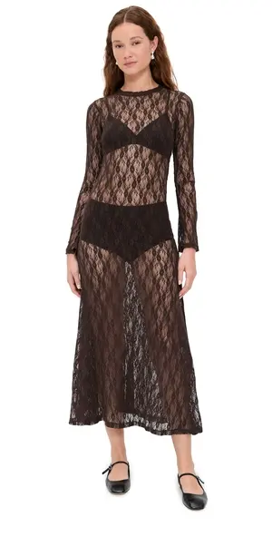 LE BOP Hattie Lace Maxi Dress