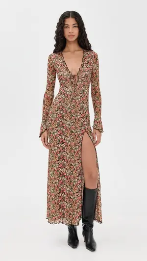 RESA Lennon Floral Print Maxi Dress