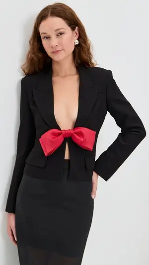 Bardot Dilone Bow Front Blazer