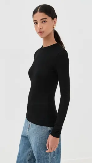 RÓHE Fine Merino Long Sleeve Top
