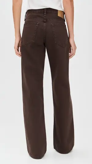 Rag & Bone Saige Low-rise Straight Jeans