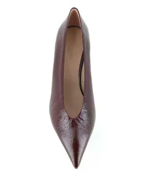 Le Monde Beryl 40mm Babouche Pointed Pumps - Brown