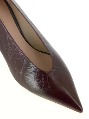 Le Monde Beryl 40mm Babouche Pointed Pumps - Brown