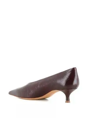 Le Monde Beryl 40mm Babouche Pointed Pumps - Brown