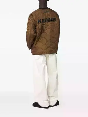 PEACEMAKER OAMC Logo-lettering Jacket - Brown
