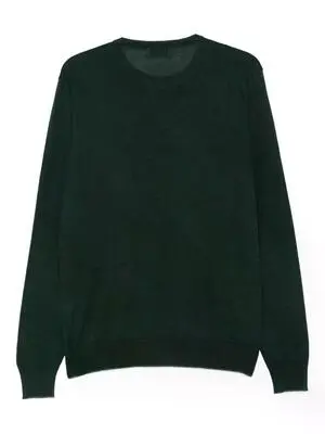 FERRANTE Crew-neck Sweater - Green