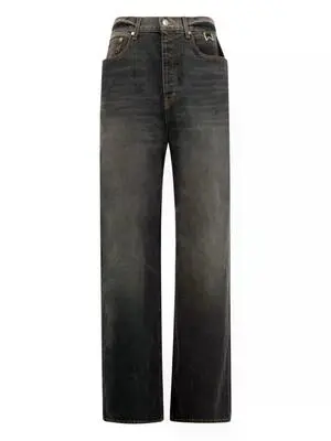 Rhude Whiskering-effect Jeans