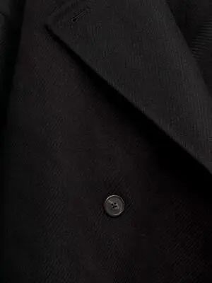 THE ROW Double-breasted Wool Coat