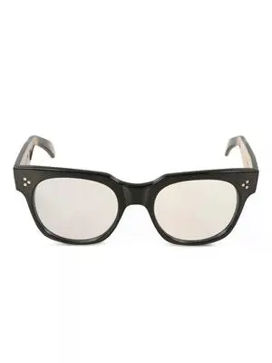 KADOR Hampton Round-frame Glasses - Black
