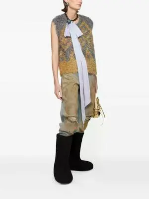 Acne Studios Geometric-pattern Vest