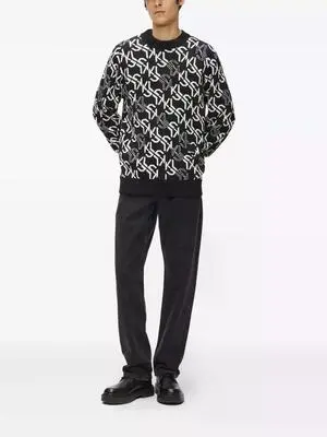 Karl Lagerfeld Monogram-pattern Sweater